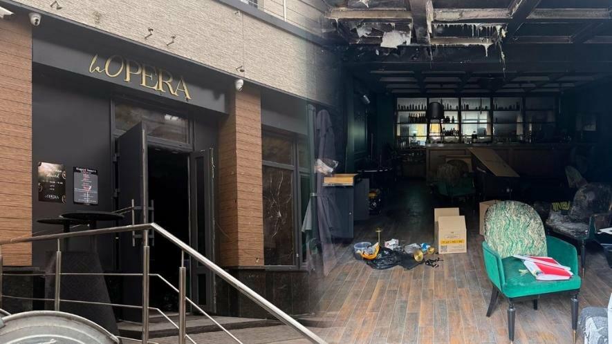 У Чернігові знову підпалили ресторан «La Opera bar»: пошкоджено стелю ...